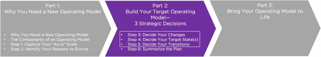 Part 2: Build your Target Operating Model- Strategic Decisions ...